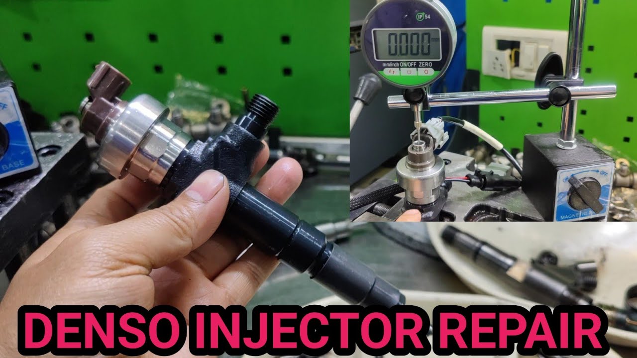 DENSO INJECTOR REPAIR ! DENSO INJECTOR SETTINGS ! HOW TO REPAIR DENSO ...