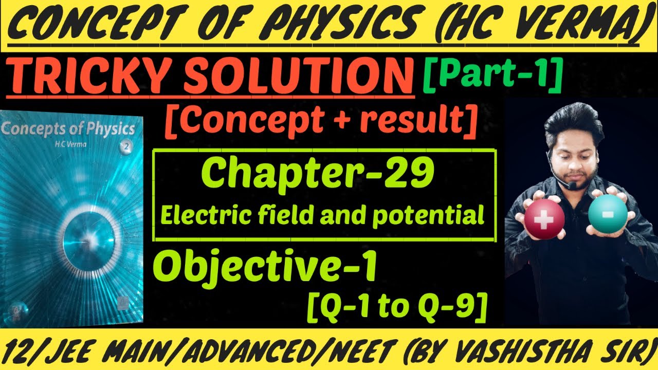 HC verma solution(concept of physics) || chapter-29 Electric field and ...