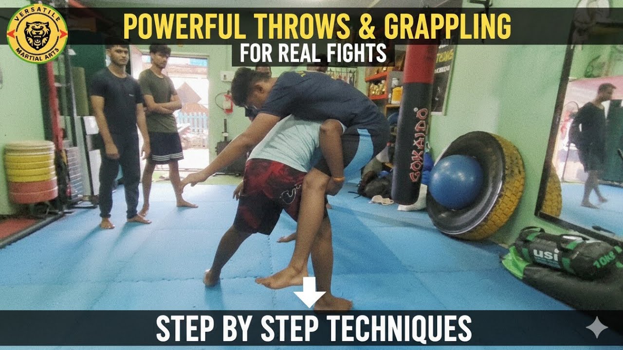 Powerful Throws & Grappling for Real Fights — Step-by-Step Techniques # ...