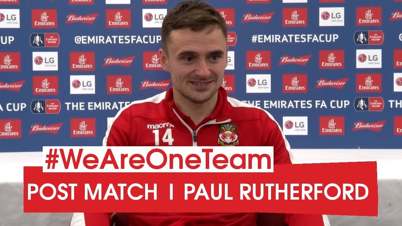 WATCH | FA Cup: Paul Rutherford after Newport County - YouTube