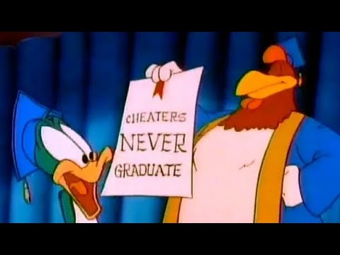 Plucky Duck's Nightmare (CHEATERS NEVER GRADUATE) - YouTube