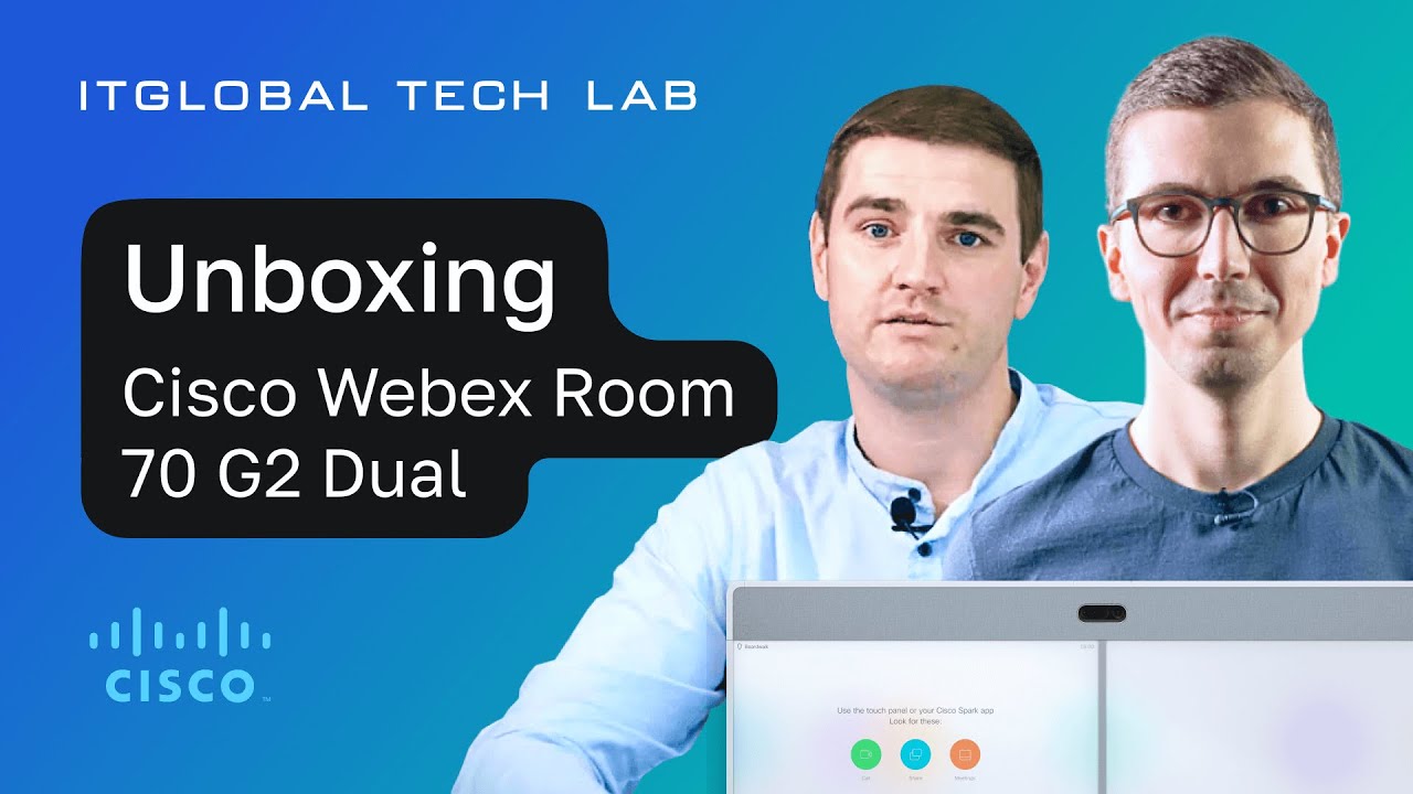 Современные переговорные комнаты: Webex Cisco Room 70 G2 Dual UNBOXING ...