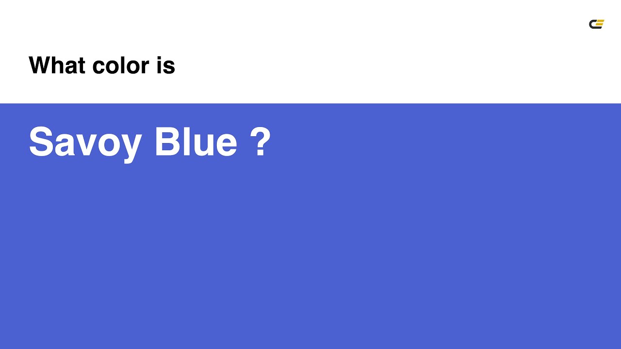 Savoy Blue color #4b61d1 hex color - Blue color - Warm color 4b61d1 ...