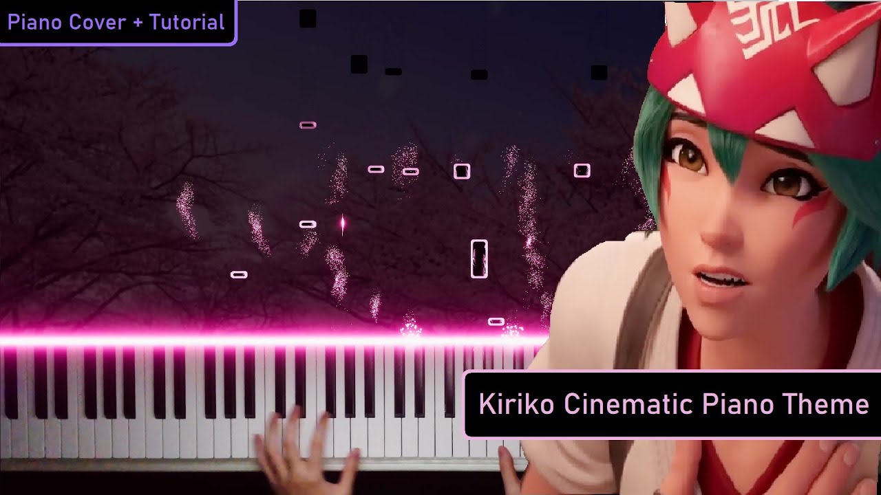 Overwatch 2 - Kiriko Cinematic Piano Theme (Piano tutorial by Zerthon) - YouTube Music