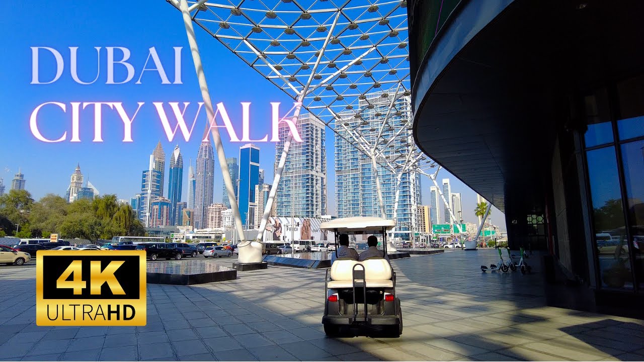 Dubai - City Walk a precinct in the Al Wasl Community - YouTube
