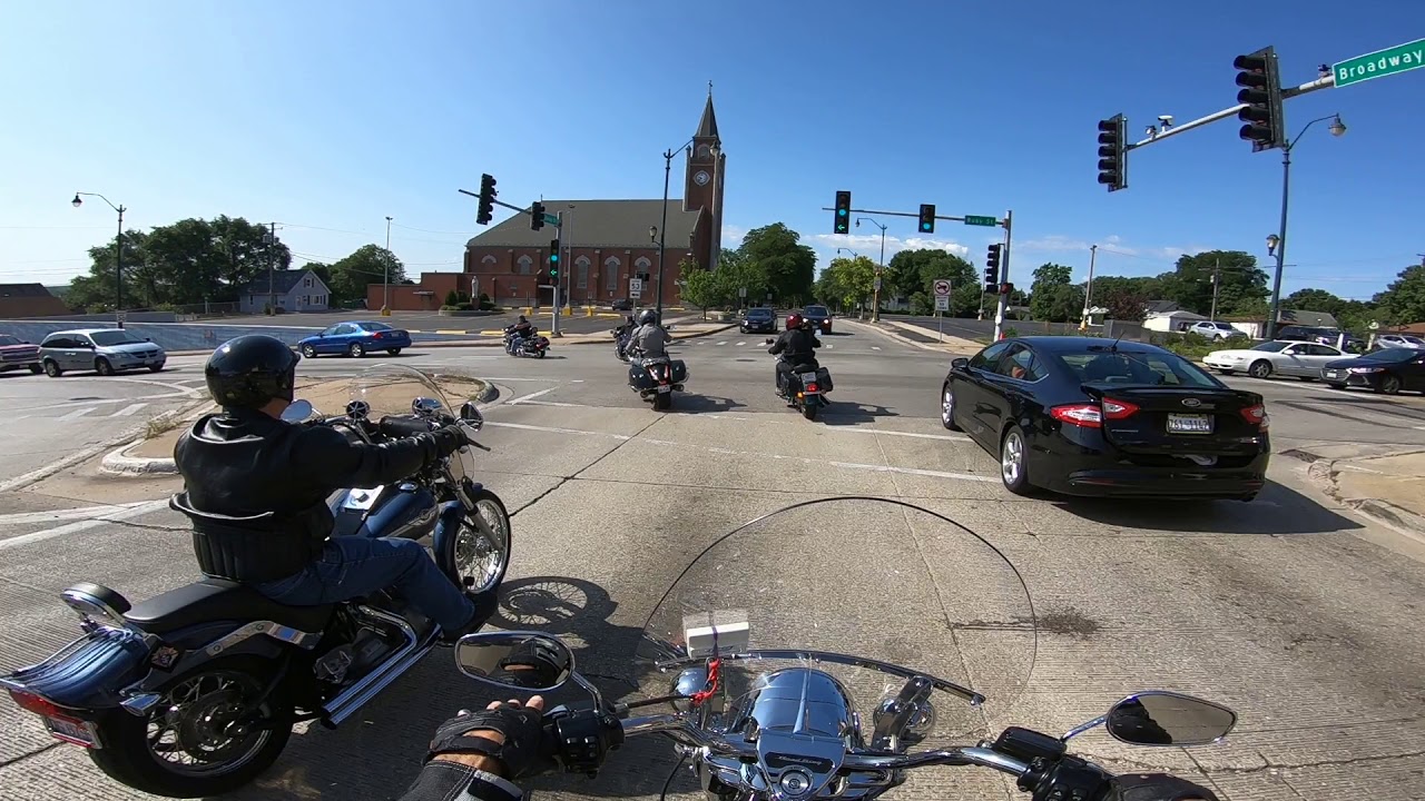 Route 66 Ride Part 1 HE motorcycle Meetup 2018 - YouTube
