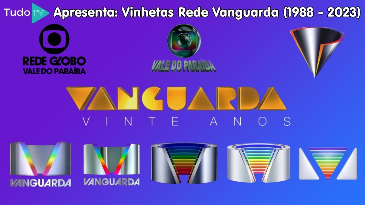 Cronologia #140: Vinhetas Rede Vanguarda (1988 - 2023) - YouTube