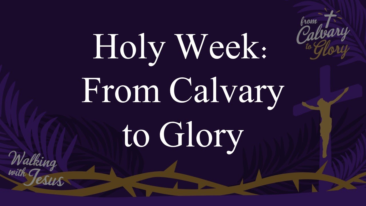 Holy Week - Mid Day Meditation - Monday - YouTube