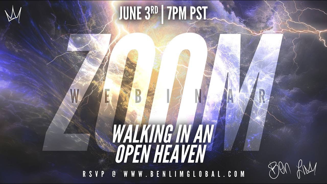 Walking in an Open Heaven Zoom Webinar - YouTube