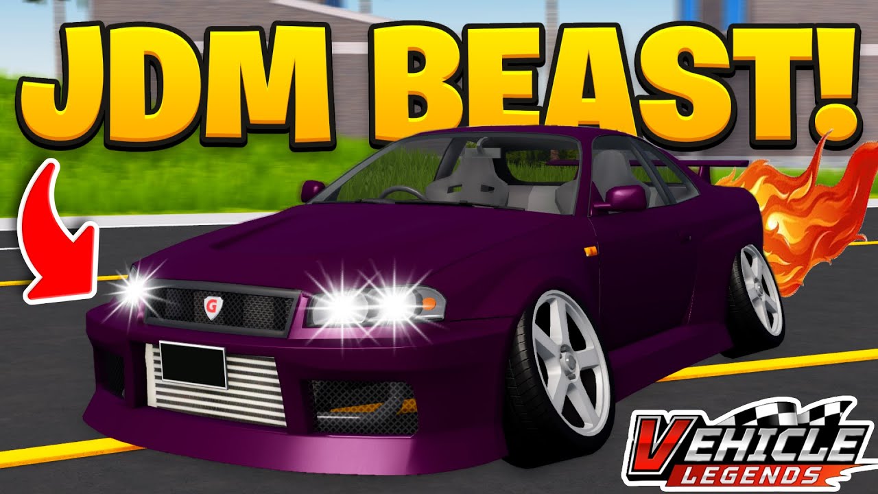 Building The *ULTIMATE JDM CAR* in Vehicle Legends! (Roblox) - YouTube