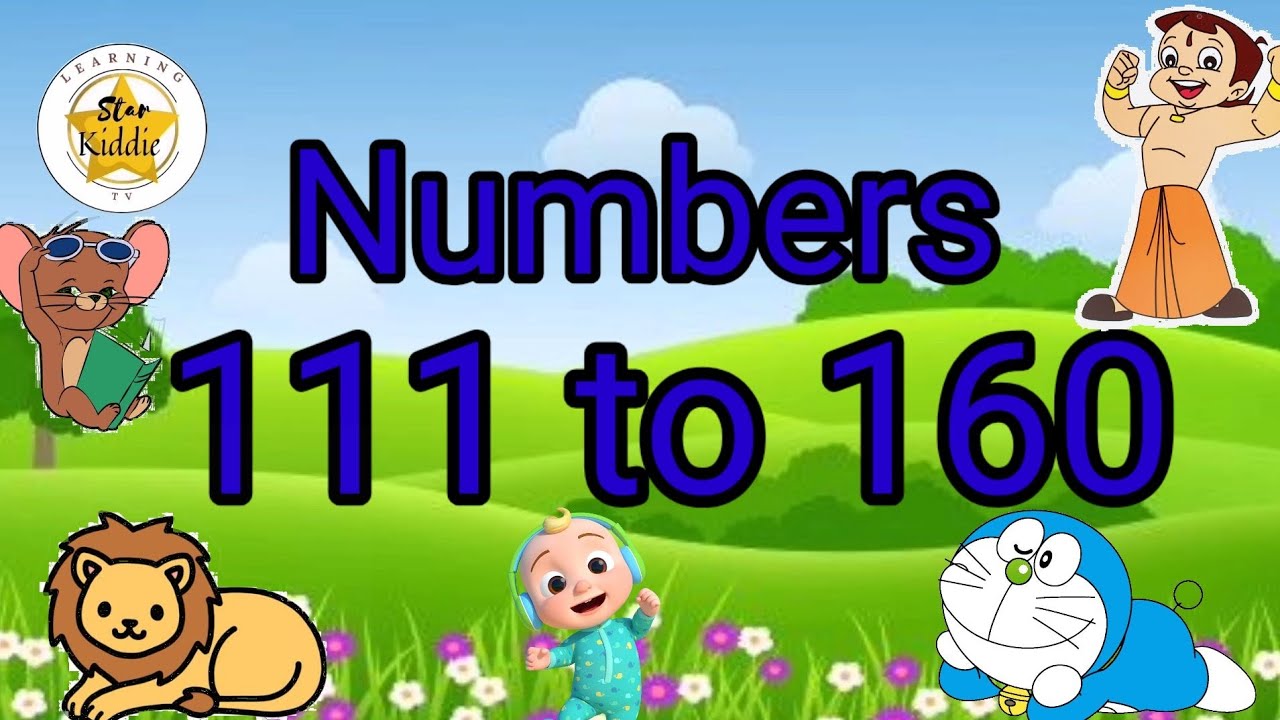 Learn Numbers 111 to 160,Counting from 111-160 छोटे बच्चों की पढ़ाई,# ...