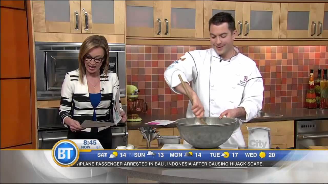 BT Vancouver: Bearfoot Bistro Pastry Chef Dominic Fortin - YouTube