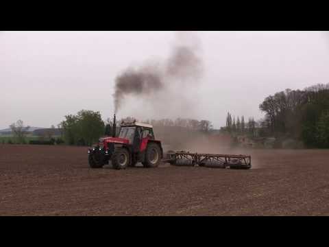 Zemědělská technika - ohlédnutí /Zetor 12145 + Cambridge válce - klip 3/