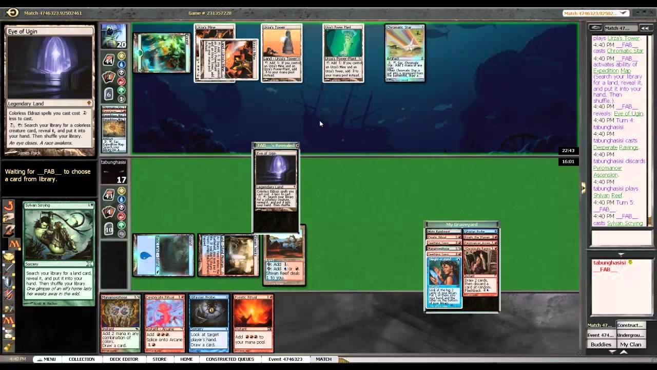 MTG - MODERN - Storm ! (Quart de Finale) - YouTube