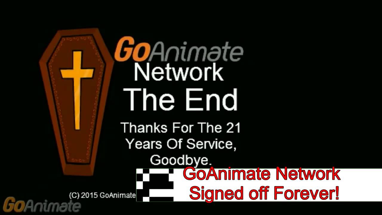 GoAnimate Network Signed off Forever!!!!! - YouTube
