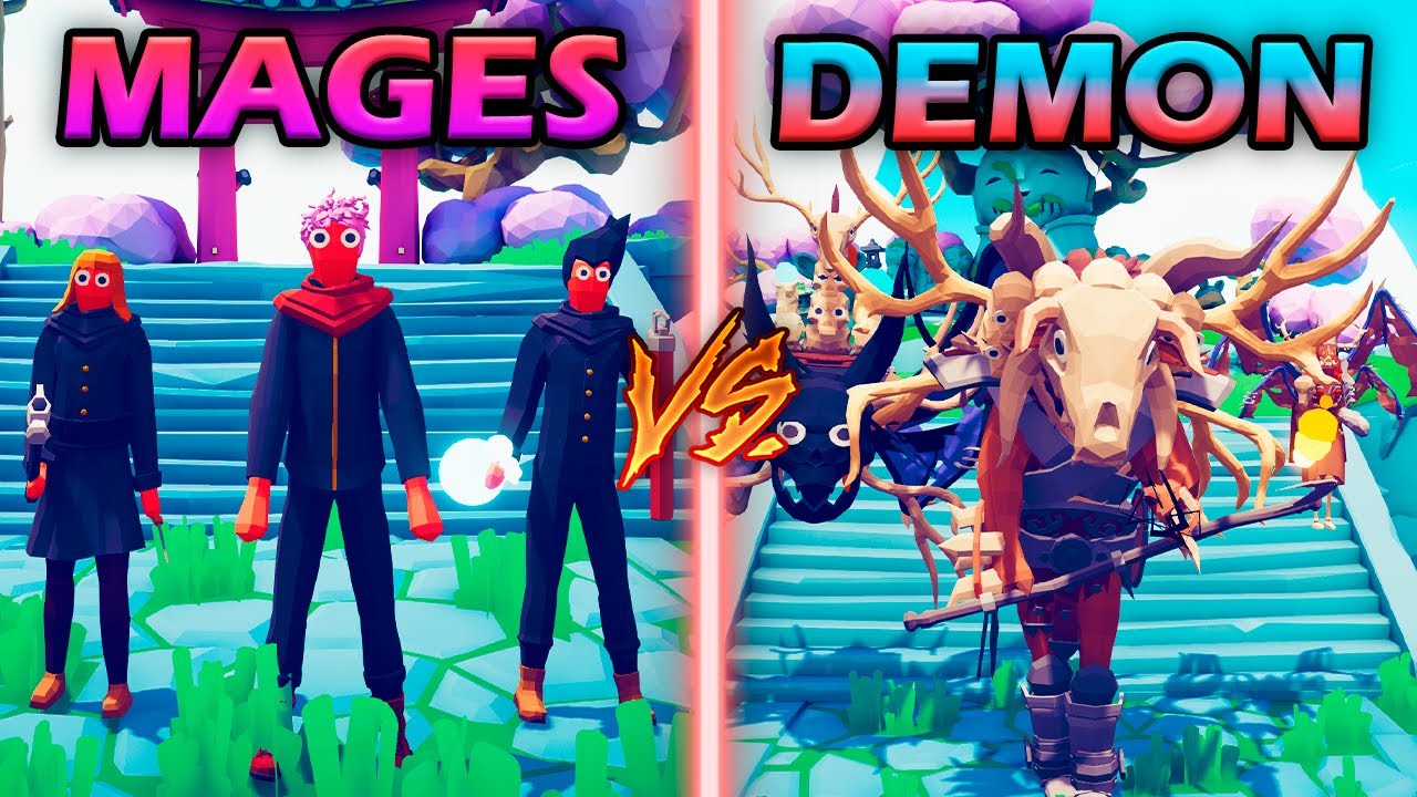 JUJUTSU KAISEN TEAM vs DEMONS TEAM - Totally Accurate Battle Simulator ...