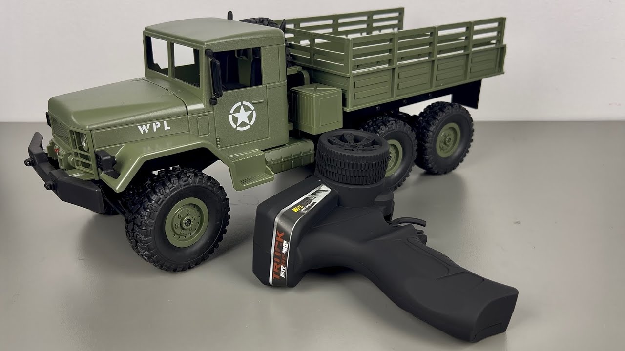 Unboxing the WPL B16 6x6 RC Truck – Full Details & Features! - YouTube