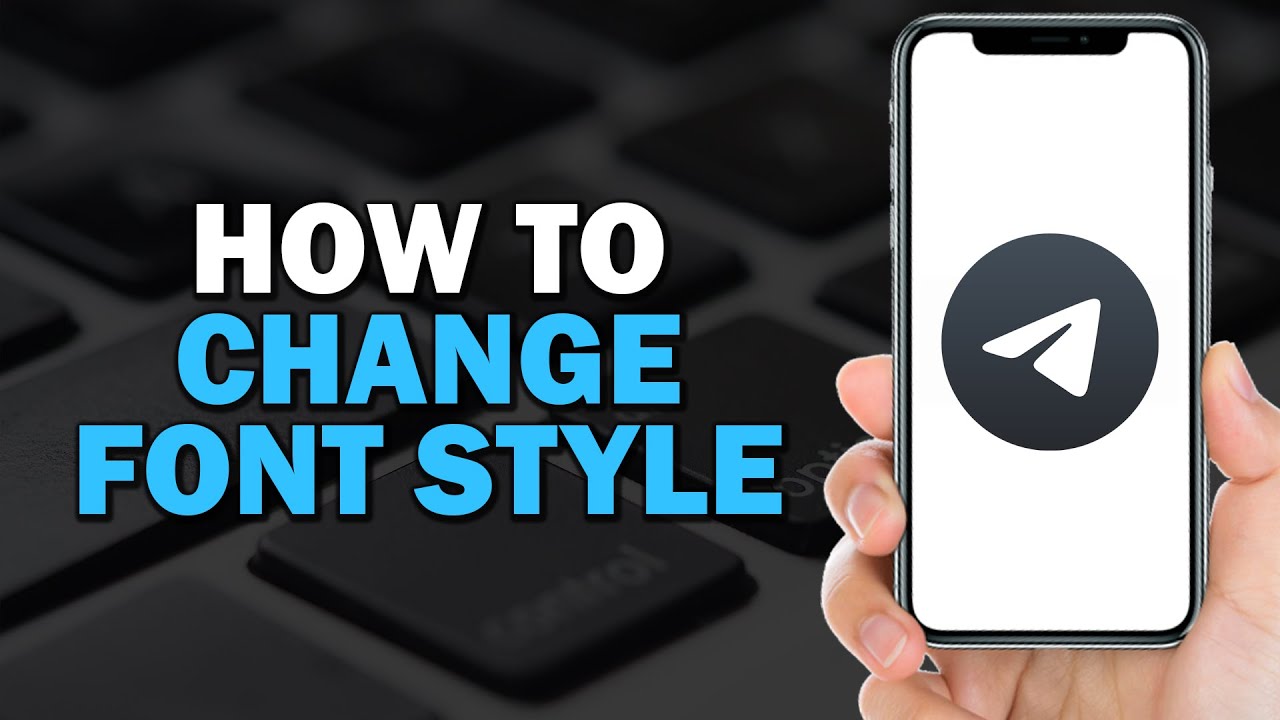 How to Change Font Style in Telegram X (Quick Tutorial) - YouTube