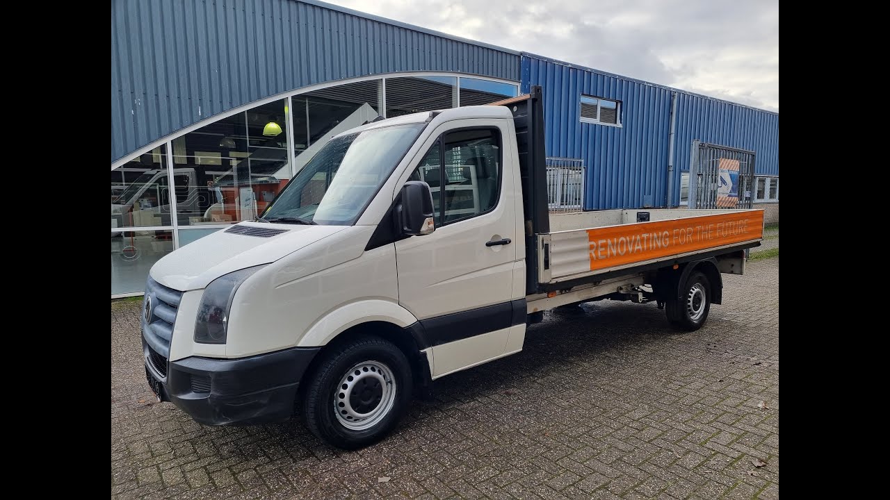 VW CRAFTER PICK UP / PRITSCHE 2.5 TDI - YouTube