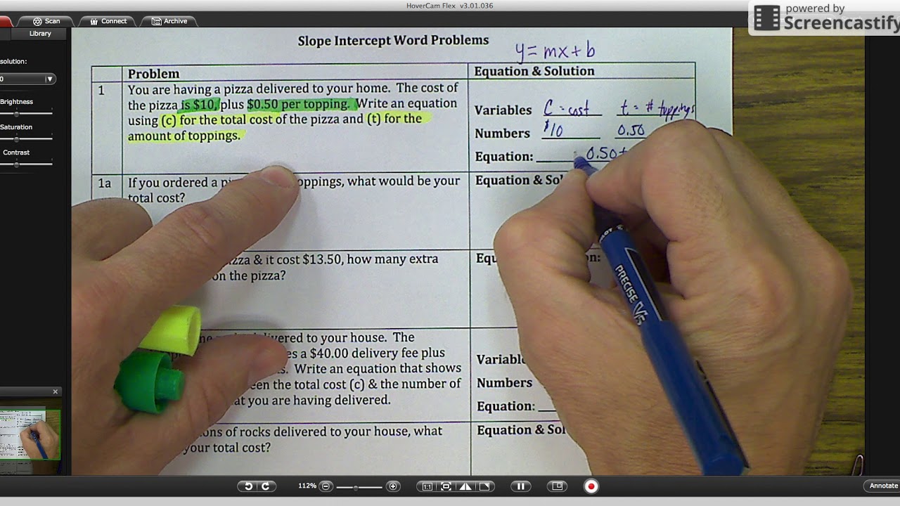Slope Intercept Word Problems YouTube slope-intercept-word-problems-youtube