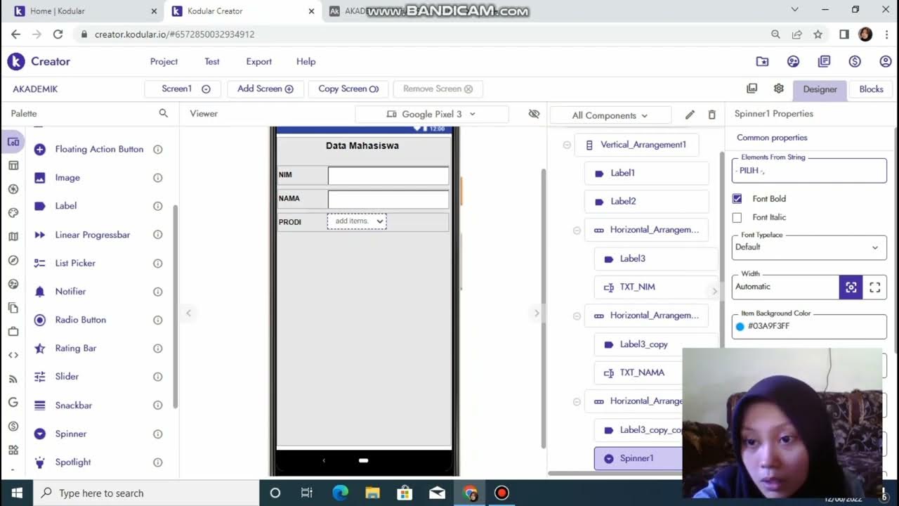 Aplikasi Kodular Dengan Database Airtable - YouTube