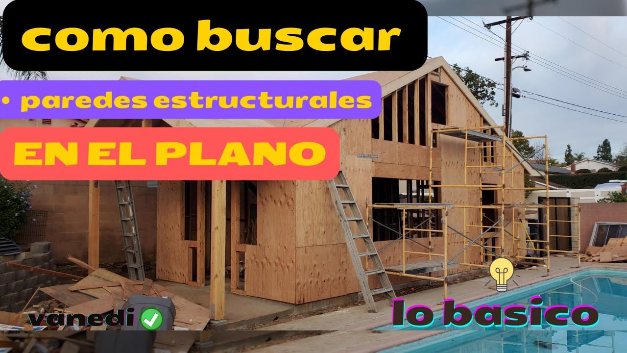 como buscar paredes estructurales en el plano. SHEAR WALL ( structural ...