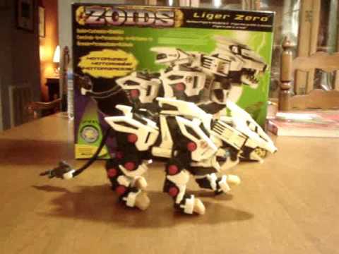 Hasbro ZOIDS Liger Zero Review - YouTube