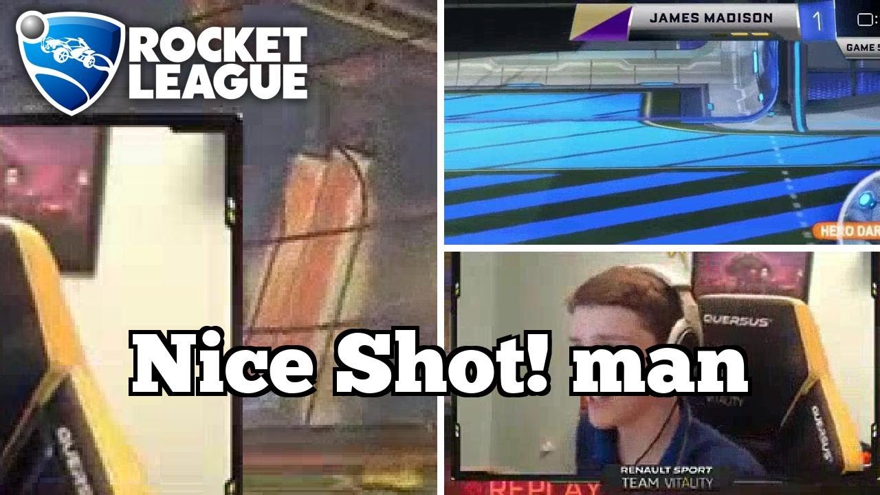 Daily Rocket League Moments: Nice Shot! man - YouTube