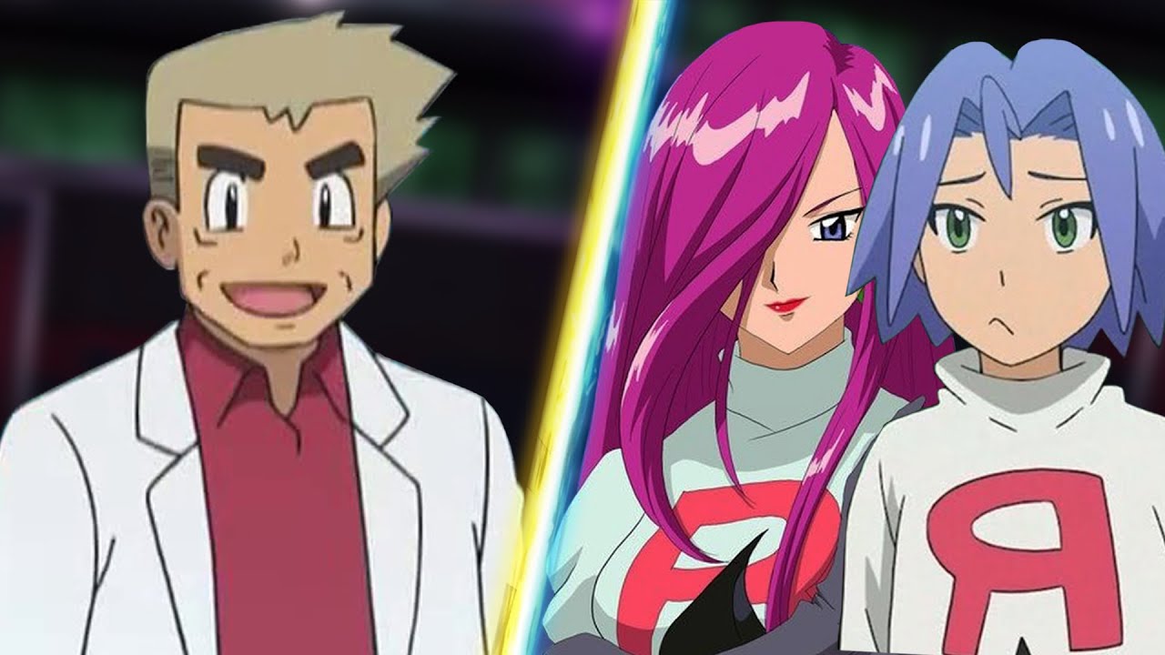 Pokemon Battle: Professor Oak Vs Jessie and James (Team Rocket) - YouTube