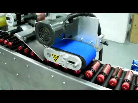 Automatic Horizontal Labeling Machine - YouTube