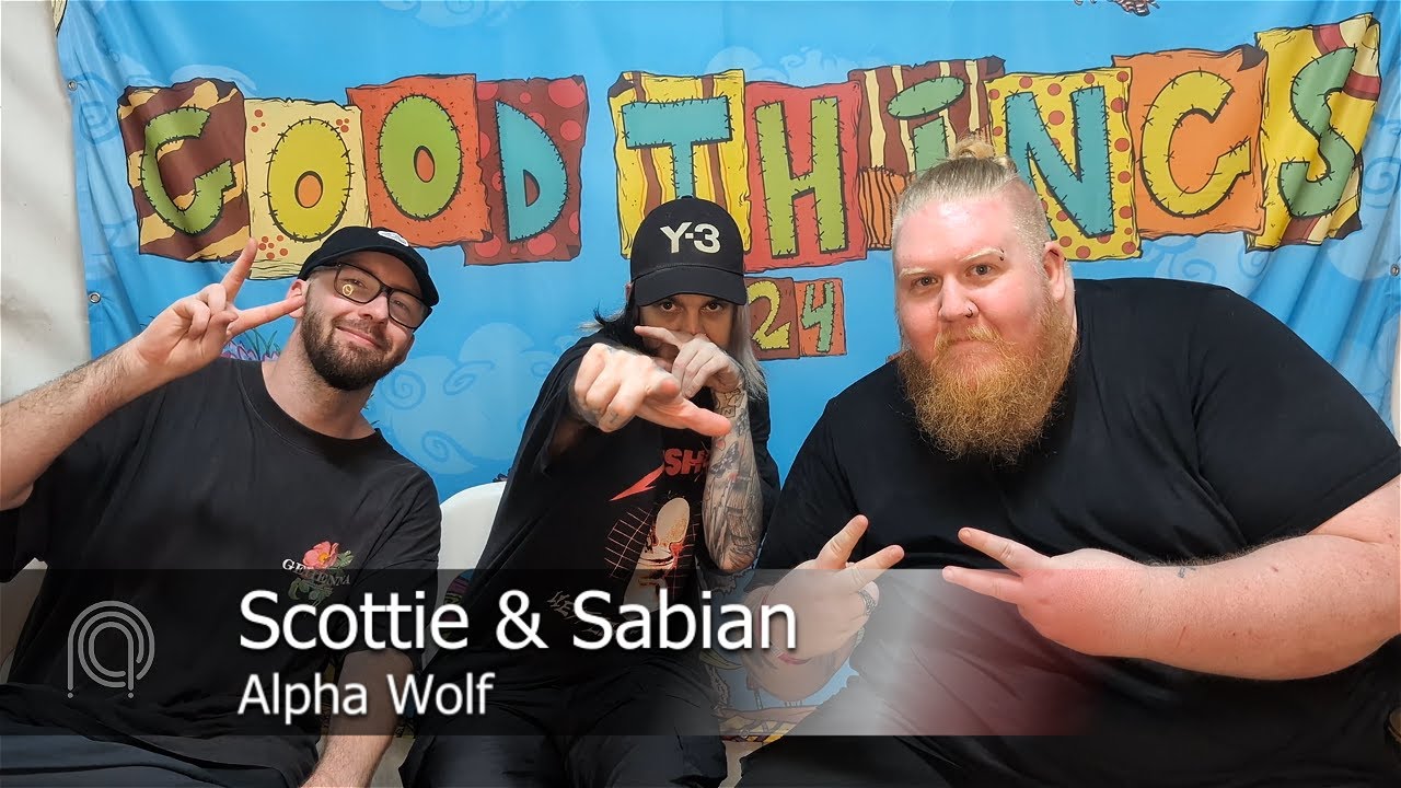 Alpha Wolf Chats to The Live Wire (LIVE AT GOOD THINGS 2024) - YouTube