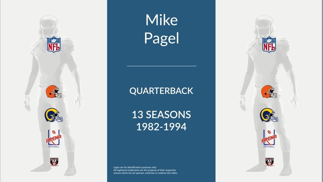 Mike Pagel: Football Quarterback - YouTube