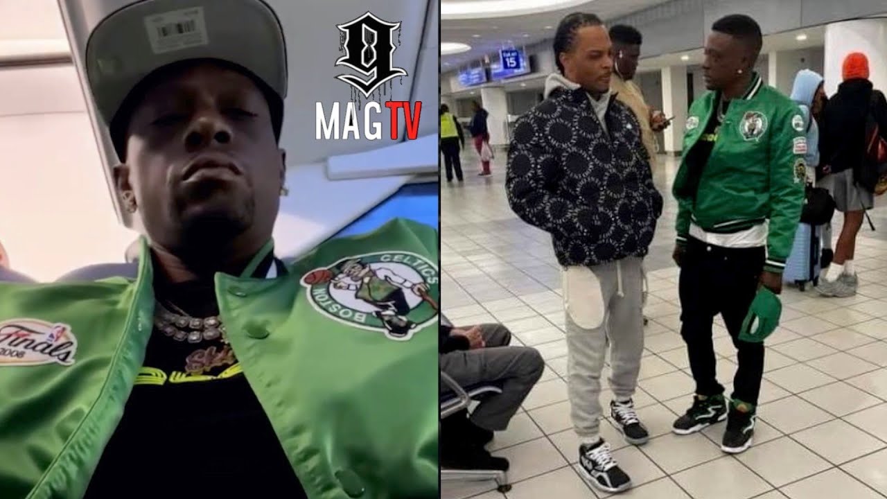 Boosie Hops On His Flight Expeditiously After Running Into T.I. At The ...