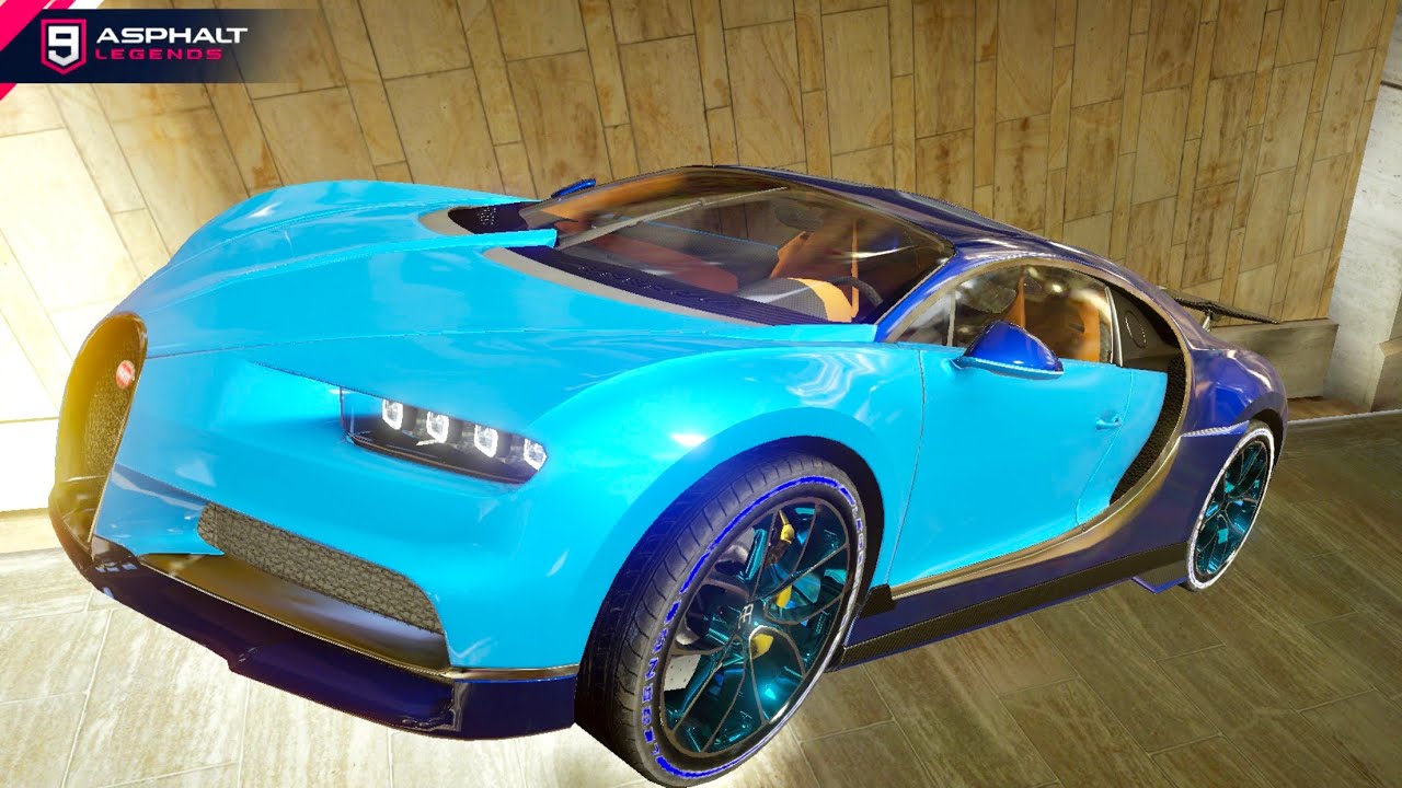 Asphalt 9, Bugatti Chiron Gold, Multiplayer - YouTube