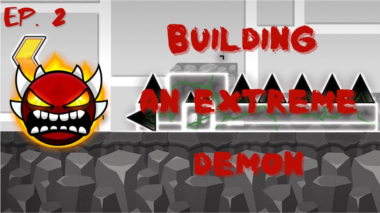 Geometry Dash Building An Extreme Demon Ep.2 Preview (Decoration) - YouTube