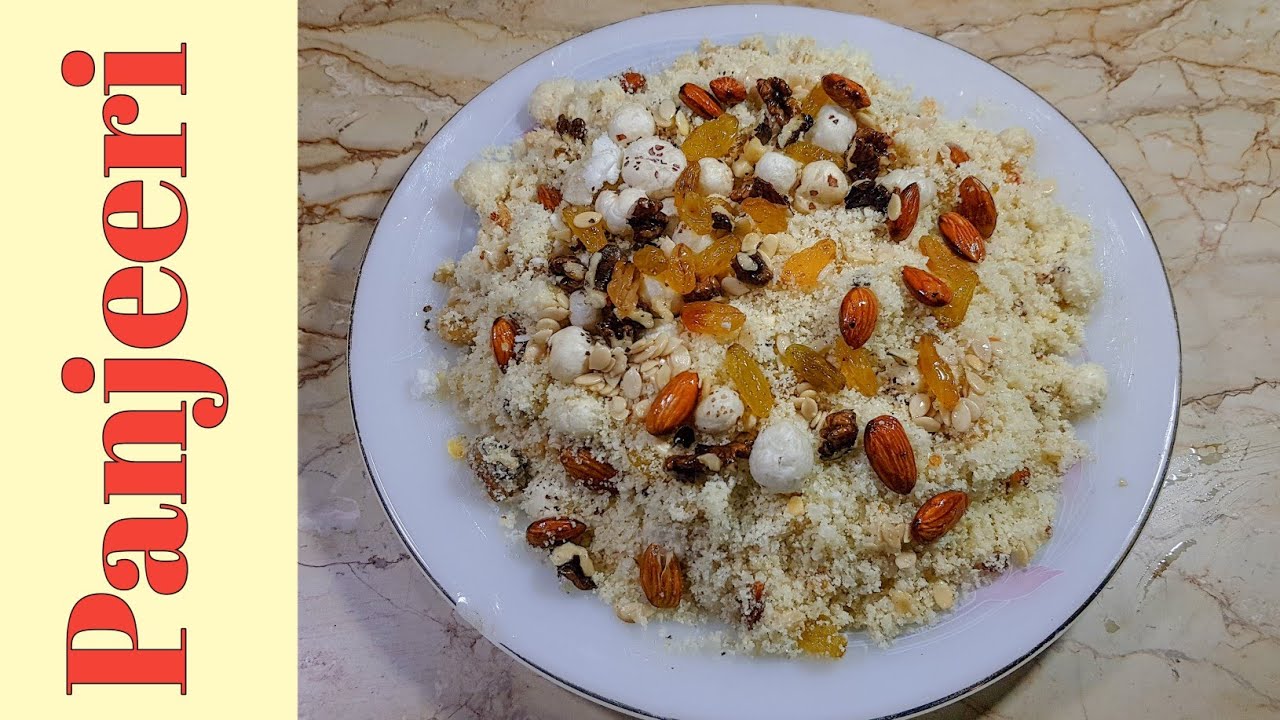 Panjeeri Recipe By Cooking With Rubail - YouTube