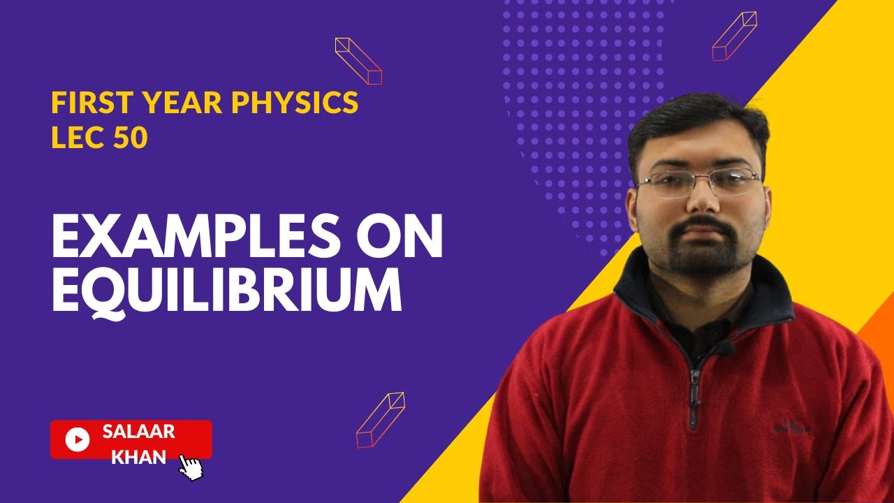 Examples On Equilibrium Youtube 2816