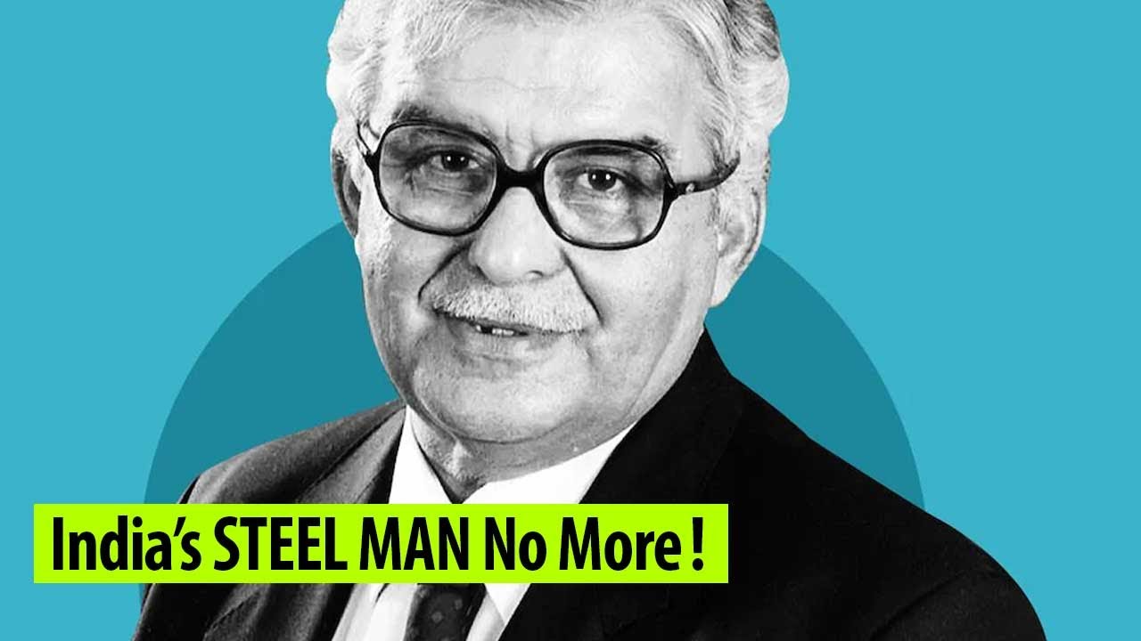 India's "Steel Man" JJ Irani dies at 86, Know about him… - YouTube