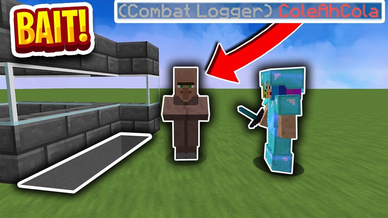 INSANE COMBAT LOGGER BAIT TRAP! - LIVING IN THE SMALLEST CLAIM (HOW TO HCF) | Minecraft HCF ...