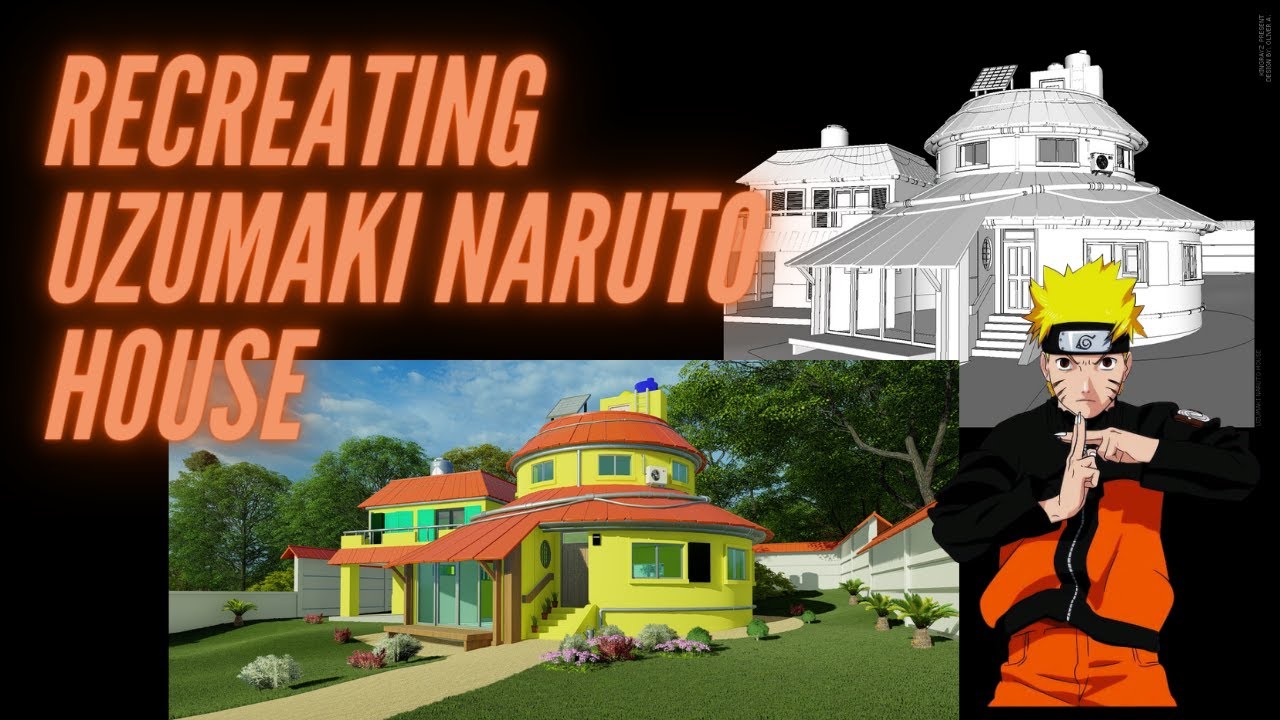 RECREATE UZUMAKI NARUTO HOUSE - YouTube