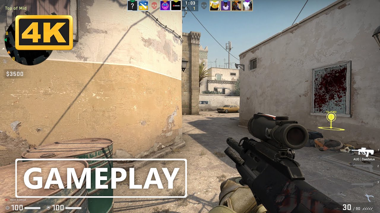 Counter-Strike: Global Offensive Gameplay 4K - YouTube
