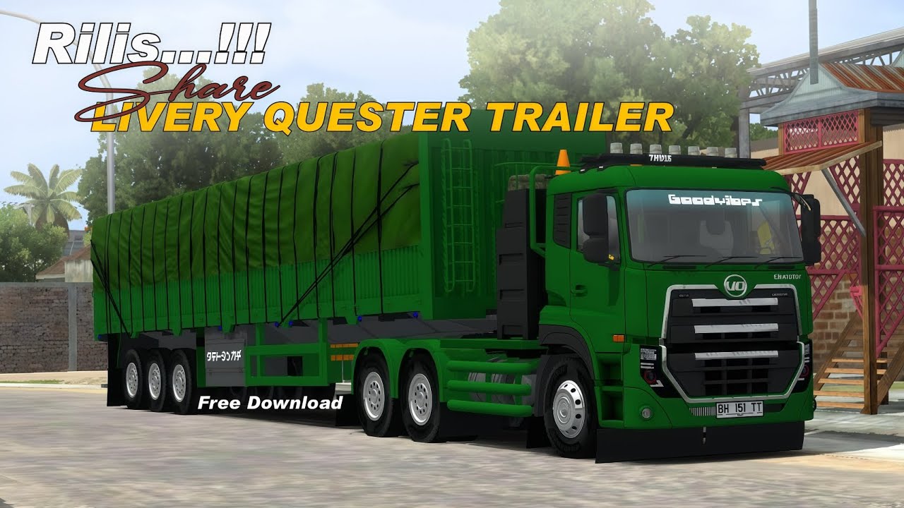 SHARE LIVERY QUESTER TRAILER V2||FREE DOWNLOAD - YouTube