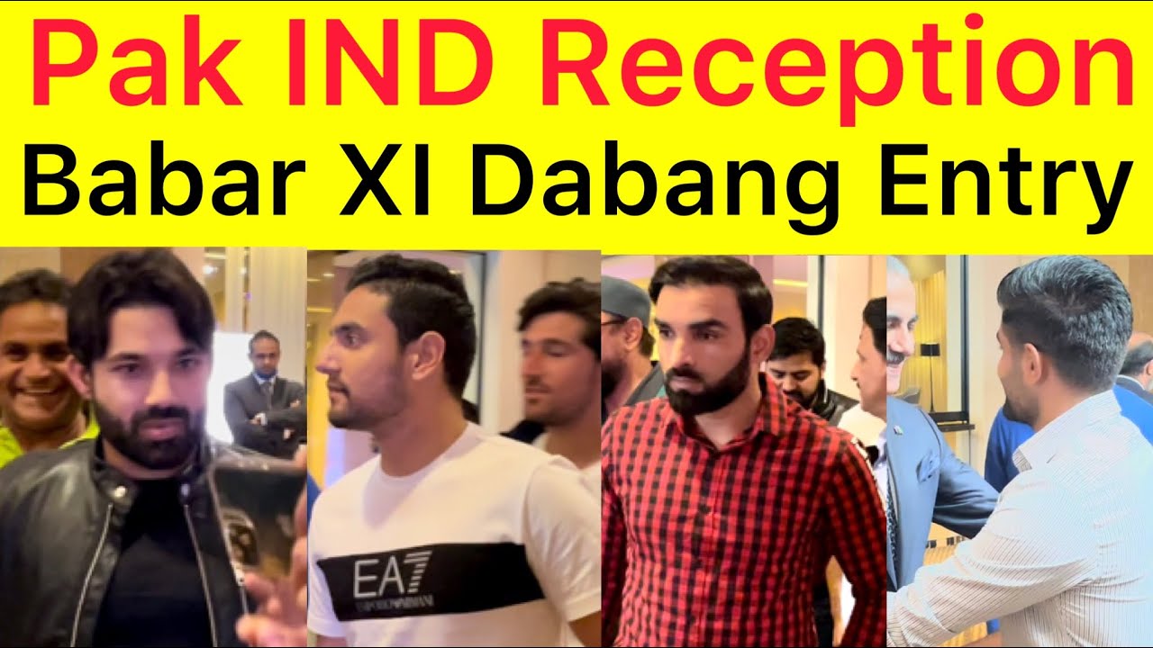 Babar & Pak team huge welcome at Melbourne Pakistani community before ...