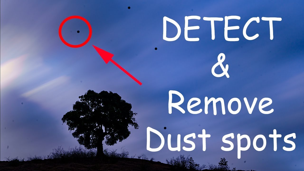 How to detect & remove dust from a photo using Photoshop or Lightroom ...