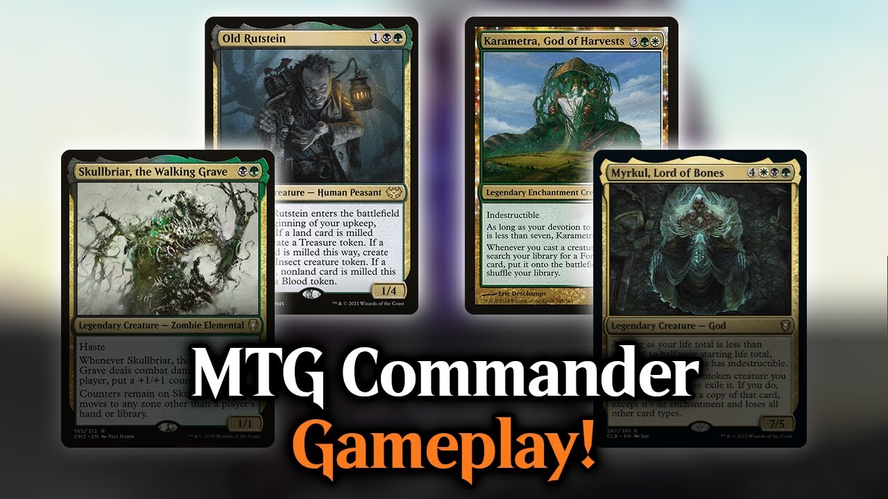 Magic the Gathering Commander Gameplay Video | tribalkai - YouTube