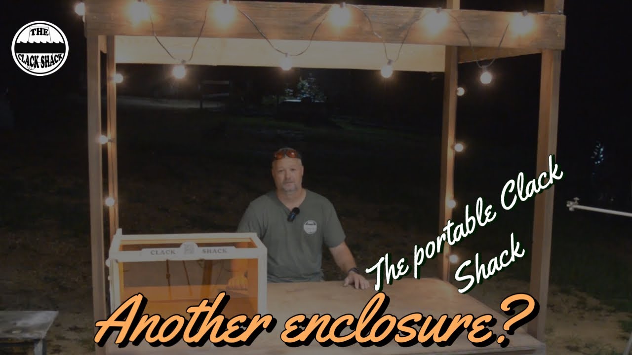 Another enclosure? The portable Clack Shack - YouTube
