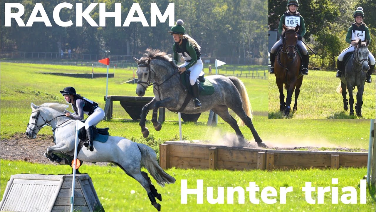 Rackham hunter trial | vlog | pairs and individual 90cm - YouTube