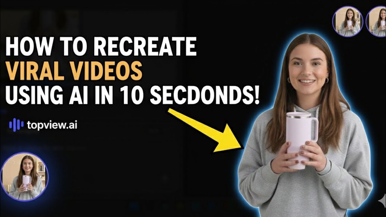 How To Recreate Viral Videos using AI in just 10 Seconds (STEP BY STEP ...