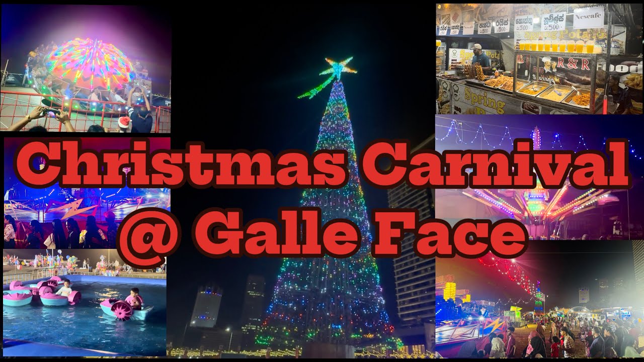 Christmas Carnival at Galle Face #carnival #christmas #mrwalkerceylon # ...