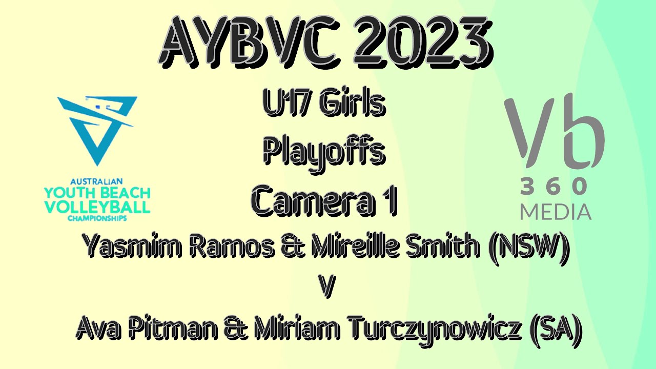 AYBVC COOLANGATTA 2023 - Mireille Smith & Yasmim Ramos (NSW) v Ava ...
